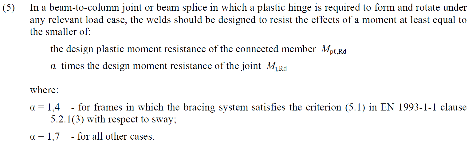 Weld sizing | IDEA StatiCa